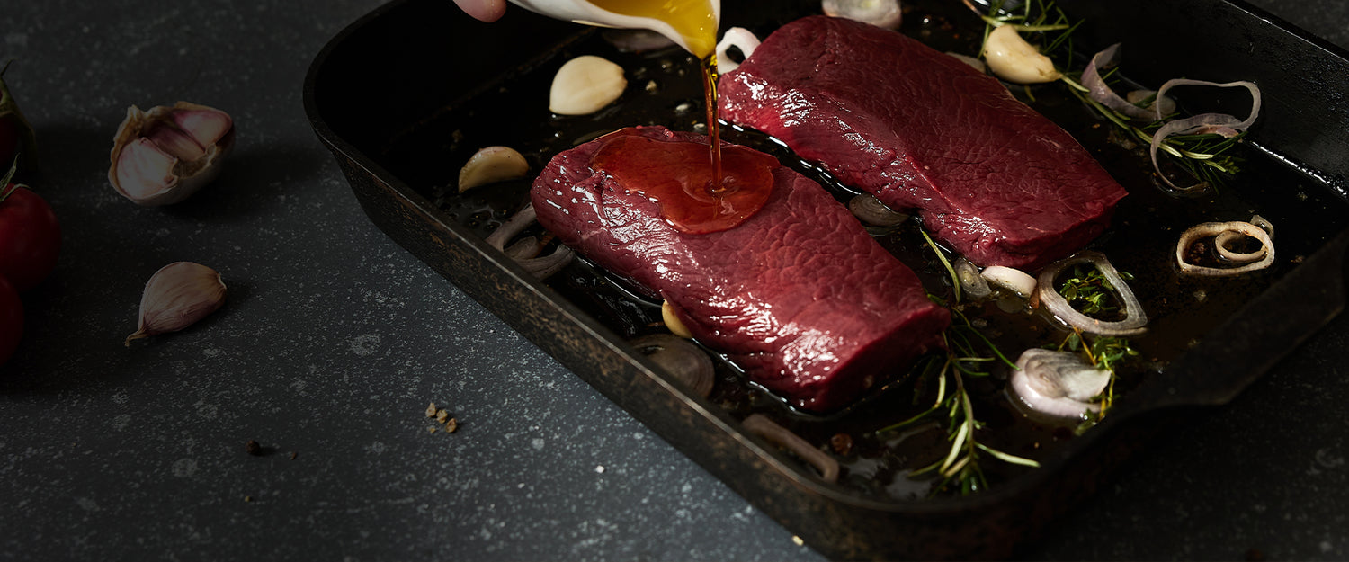 Venison Fillet with Mushroom Sauce | Australian Meats Recipe